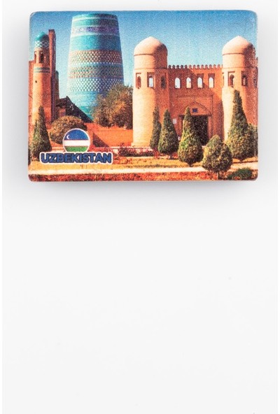 Dünyadan Hediyeler Özbekistan Temalı Taş Magnet