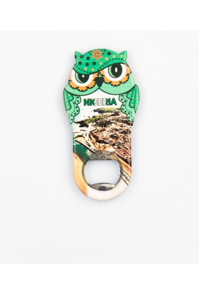 Dünyadan Hediyeler Nijerya Temalı Baykuş Magnet Kapak Açacak Dünyadan Hediyeler Nijerya Temalı Baykuş Magnet Kapak Açacak