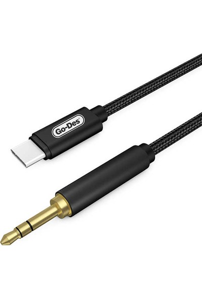 Go-Des GAC-309 Type-C To 3.5mm Aux Audio Kablo