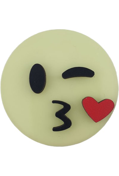 Faami Style Fosforlu Emoji Duvar Süsü