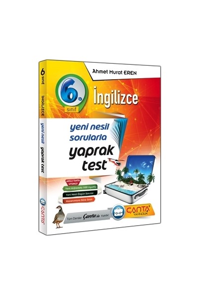 Çanta Yayıncılık 6. Sınıf İngilizce Yaprak Test