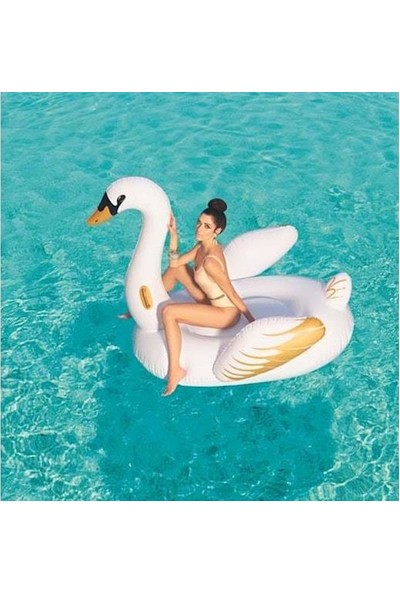 bestway Altın Sarı Kuğu 169 X 169 Cm Bestway 41120