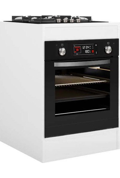 Zeyora Basic Beyaz Ankastre Dolabı