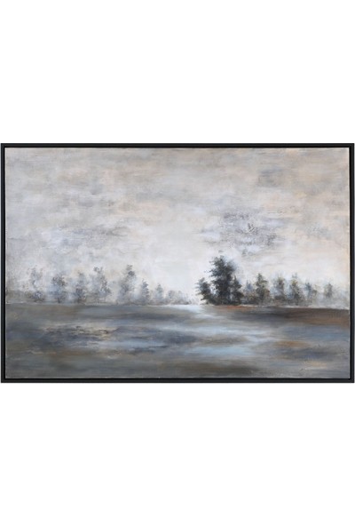 Evening Mist El Boyama Yağlı Boya Tablo