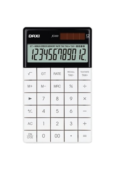 Daxi X400 12 Haneli Hesap Makinesi Daxi X400 12 Haneli Hesap Makinesi