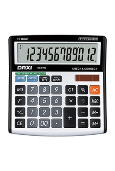 Daxi DX-6100 12 Haneli Hesap Makinesi Daxi DX-6100 12 Haneli Hesap Makinesi