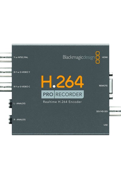 Blackmagic Design H.264 Pro Recorder Video Captures Blackmagic Design H.264 Pro Recorder Video Captures