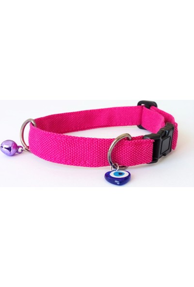 Style El Yapımı Nazar Boncuklu ve Zilli Kedi Tasması Style El Yapımı Nazar Boncuklu ve Zilli Kedi Tasması