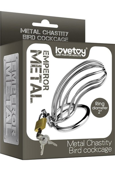 Lovetoy Metal Chastity Bird Cockcage Fetiş Kilitli Penis Kafesi Lovetoy Metal Chastity Bird Cockcage Fetiş Kilitli Penis Kafesi