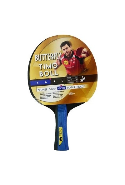 Butterfly Gold Ittf Onaylı Masa Tenisi Raketi