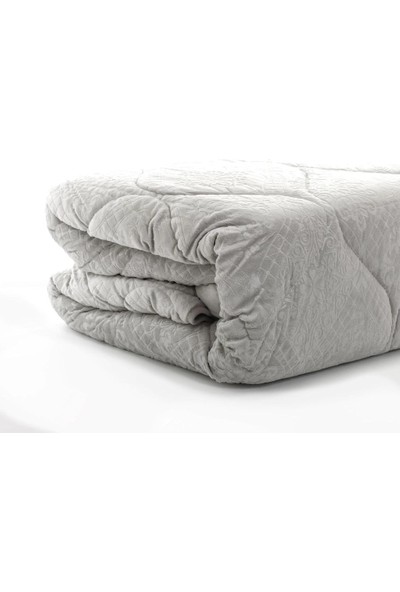 Merinos Yorgan Fashıon Mıcro 195 x 215 cm Bade A.gri