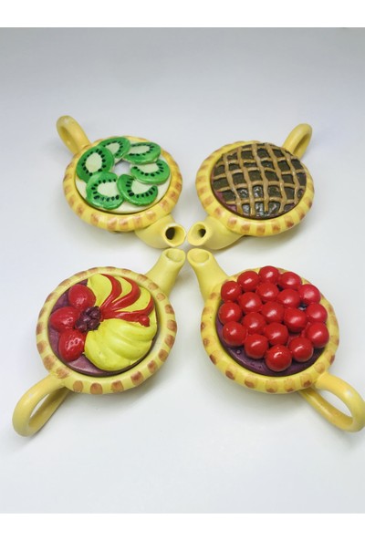 Krc 4'lü Mini Demlik Biblo