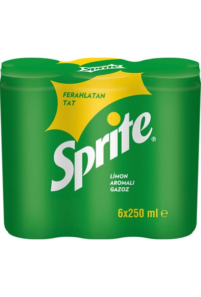 Sprite 6'lı 250 ml Sprite 6'lı 250 ml