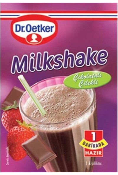 Dr. Oetker Çikolatalı Çilekli Milkshake 30 gr