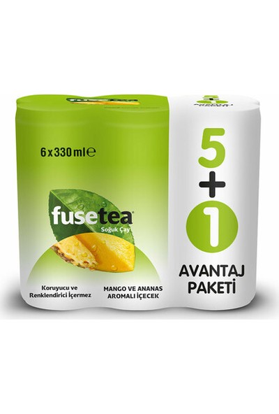 Fuse Tea Ananas-Mango Kutu 6X330 Ml