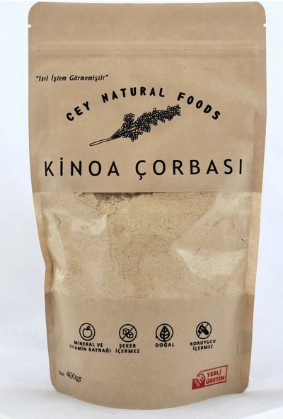 Cey Natural Foods Kinoa Çorbası