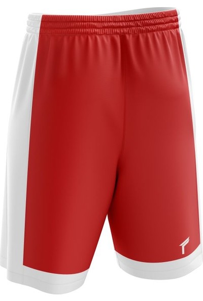 Freysport Basketbol Şortu - Kırmızı - Beyaz