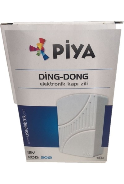 Piya Tek Sesli Kanarya Kapı Zili 12 V Piya Tek Sesli Kanarya Kapı Zili 12 V