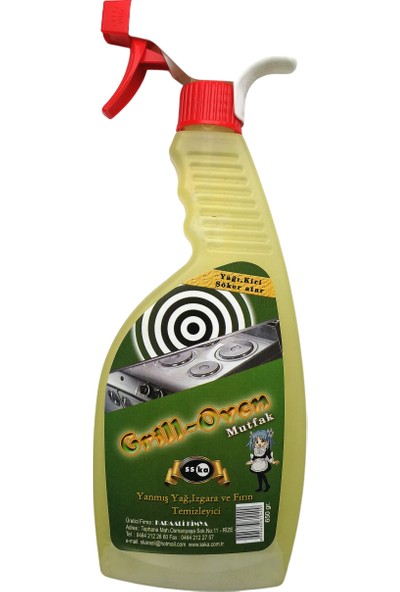 Sska Fırın ve Izgaralar Için Yanmış Yağ Sökücü Temizleyici 650 Ml. Sska Fırın ve Izgaralar Için Yanmış Yağ Sökücü Temizleyici 650 Ml.