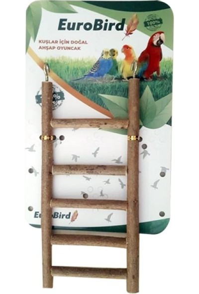 Eurobird 5 Basamaklı Doğal Ahşap Merdiven Eurobird 5 Basamaklı Doğal Ahşap Merdiven