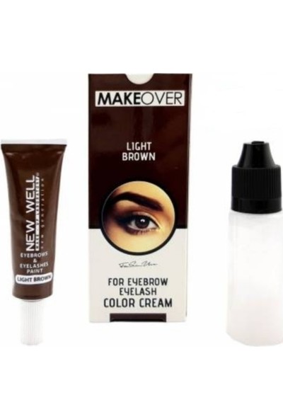 New Well Açık Kahve Kaş Kirpik Boyası