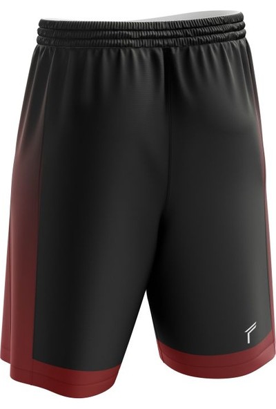 Freysport Blur Basketbol Şortu - Siyah Bordo Freysport Blur Basketbol Şortu - Siyah Bordo