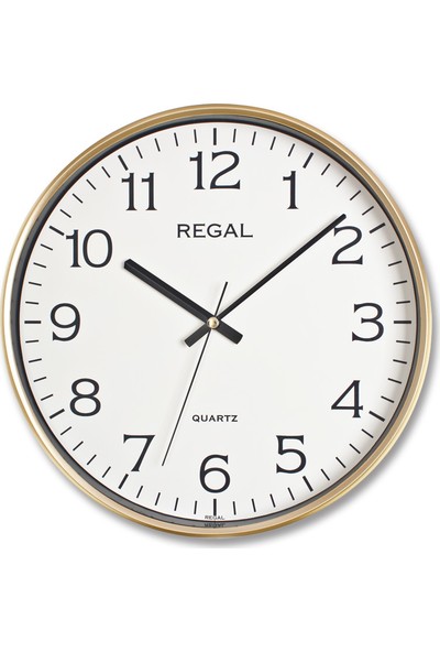 Regal Ince Çerçeve Sessiz Akar Slim Duvar Saati 30 cm Regal Ince Çerçeve Sessiz Akar Slim Duvar Saati 30 cm
