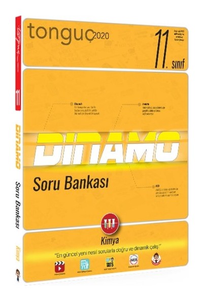 Tonguç Akademi 11. Sınıf Dinamo Kimya Soru Bankası Tonguç Akademi 11. Sınıf Dinamo Kimya Soru Bankası