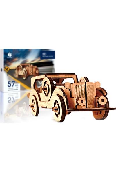 Pershang Ford 3D Ahşap 57 Parça Puzzle Pershang Ford 3D Ahşap 57 Parça Puzzle