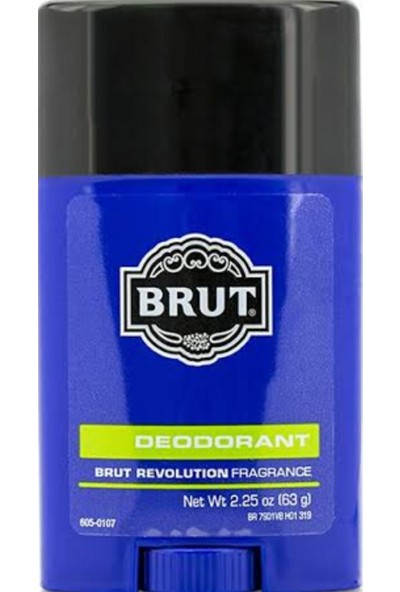 Brut Deodorant (Brut Revolution Scent) 63.gr(2.25) Oz Amerika'dan Ithal