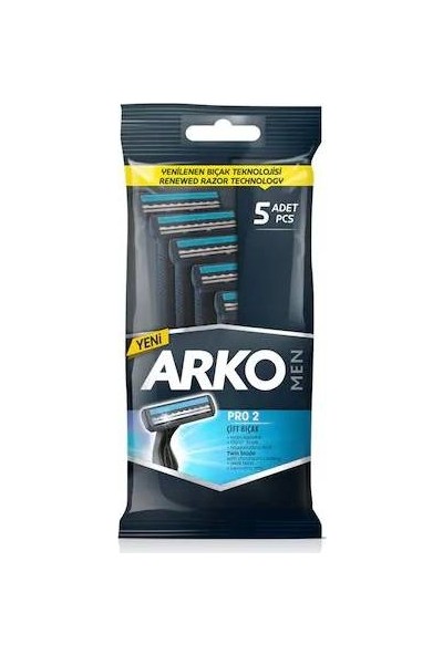 Arko Tıraş Bıçağı T1 5'li Poset Arko Tıraş Bıçağı T1 5'li Poset