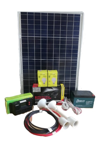İsos Solar Aydınlatma ve Şarj Paketi 240 W 220 V İsos Solar Aydınlatma ve Şarj Paketi 240 W 220 V