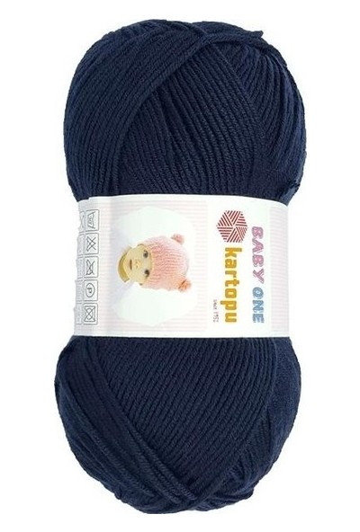 Kartopu Baby One Lacivert Örgü İpi - K633