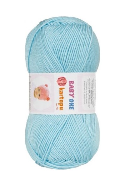 Kartopu Baby One Mavi Örgü İpi - K502