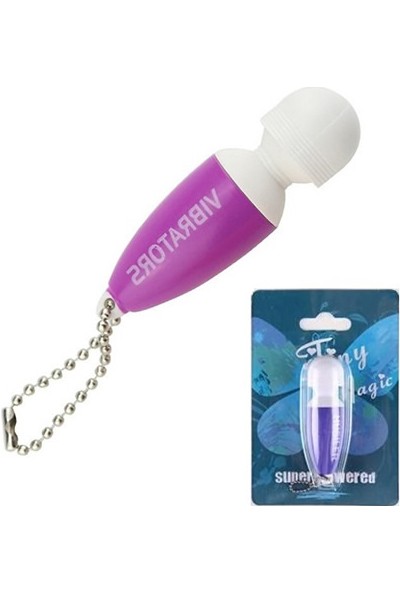Baile Powered 6 cm Mini Vibratör Mastürbatör Anahtarlık Vibratör Mor Baile Powered 6 cm Mini Vibratör Mastürbatör Anahtarlık Vibratör Mor
