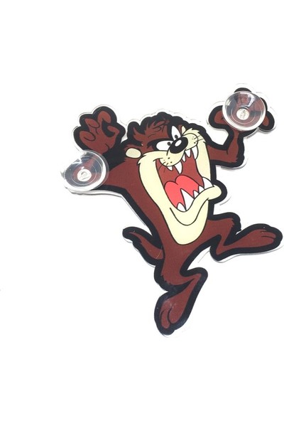 Oto Aksesuarcım Tazmanya Canavarı Vantuzlu Cam Süsü Pleksi Büyük Oto Aksesuarcım Tazmanya Canavarı Vantuzlu Cam Süsü Pleksi Büyük