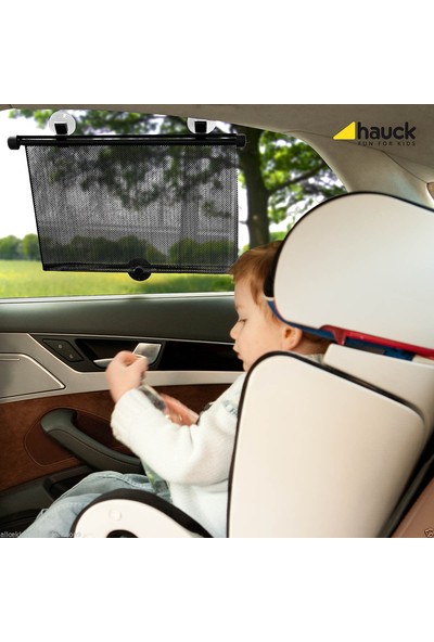 Oto Aksesuarcım Yan Cam Oto Güneşlik Perdesi Makaralı 2'li 40 x 45 cm