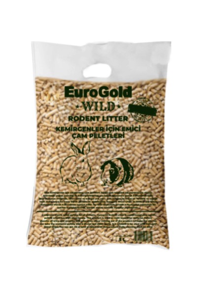 Eurogold Wild Rodent Litter Kemirgen İçin Emici Çam Peleti Taban Altlığı 5 Lt Eurogold Wild Rodent Litter Kemirgen İçin Emici Çam Peleti Taban Altlığı 5 Lt