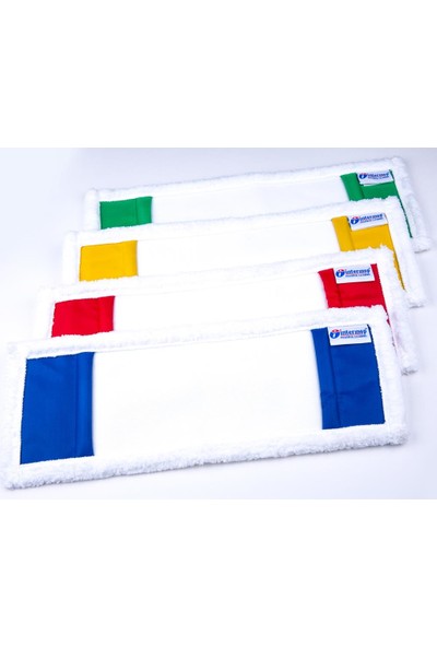 İntermop Mikrofiber Takviyeli Hassas Yüzeylere Özel Mop 40cm İntermop Mikrofiber Takviyeli Hassas Yüzeylere Özel Mop 40cm