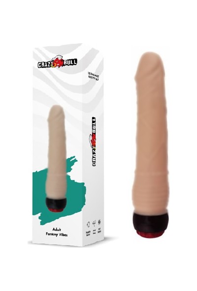 Crazy Bull 17 cm Titreşimli Realistik Dildo Vibratör Penis Crazy Bull 17 cm Titreşimli Realistik Dildo Vibratör Penis