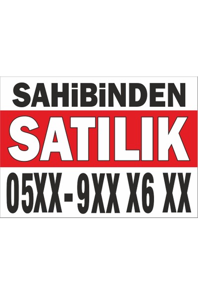 Sufi Sahibinden Satılık Branda Afişi