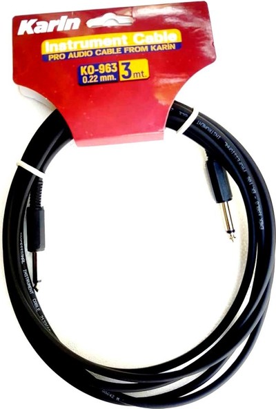 Karin KO-963 3 Metre Gitar Kablosu