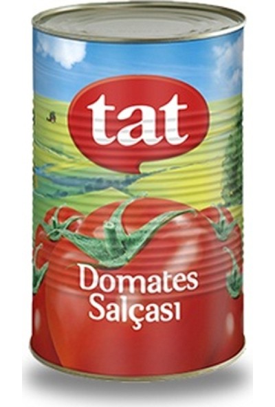 Tat Domates Salçası 4300 gr 6'lı Set Tat Domates Salçası 4300 gr 6'lı Set