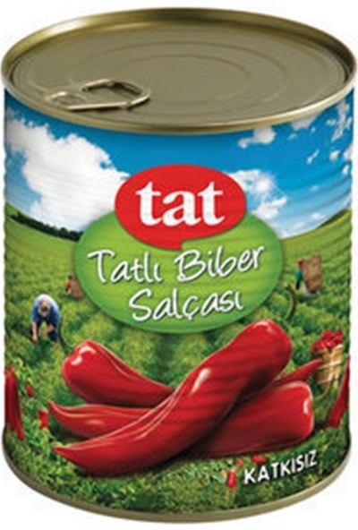 Tat Biber Salçası Tatlı Teneke 810 gr