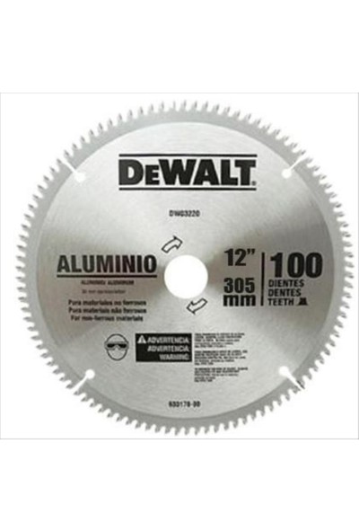 Dewalt DW03240 305 x 30 mm Elmas Testere Alüminyum Kesici