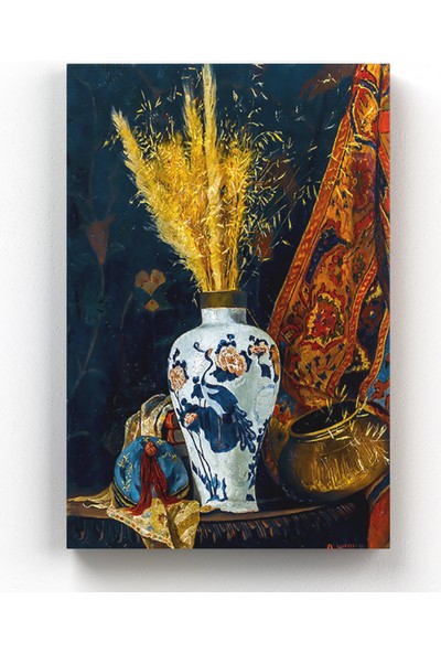 Shop365 Osman Hamdi Bey Vazoda Çiçekler Kanvas Tablo 20 x 30 cm Shop365 Osman Hamdi Bey Vazoda Çiçekler Kanvas Tablo 20 x 30 cm