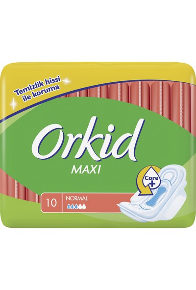 Orkid Maxi Normal 10 Adet Tekli Paket Hijyenik Ped Orkid Maxi Normal 10 Adet Tekli Paket Hijyenik Ped
