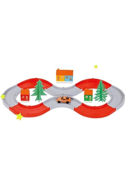 Pilsan Sonsuz Yol Oyuncak Araba Seti