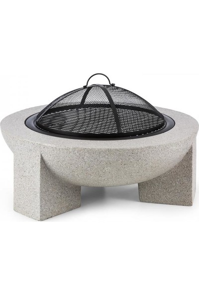 Blumfeldt Troja Bahçe Şöminesi ve Barbekü Mangal