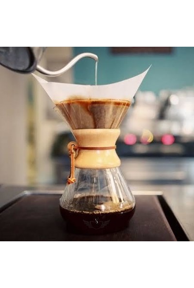 Epinox 600 ml chemex Kahve Demleme Ekipmanı (Dripper Coffee Server)+50 Adet Chemex Uyumlu Filtre Epinox 600 ml chemex Kahve Demleme Ekipmanı (Dripper Coffee Server)+50 Adet Chemex Uyumlu Filtre